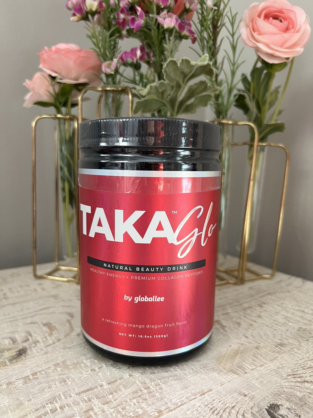 Globallee TAKA GLO 10.5oz Mango Dragon Fruit w/ Collagen Peptides Exp 4/2027 NEW | eBay