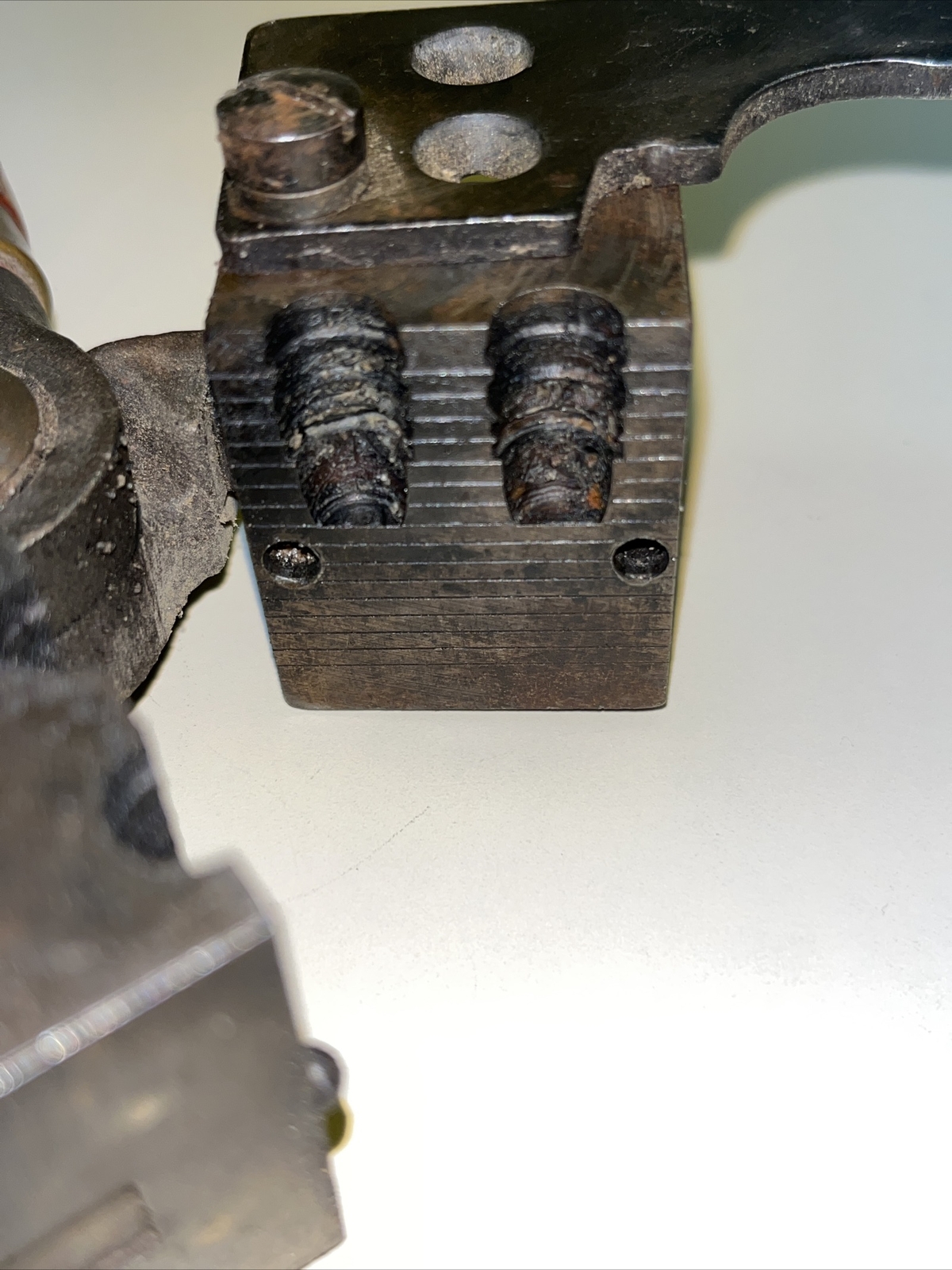 Lyman 358156 double cavity bullet mold 38 Cal 155 Grain SWC With ...