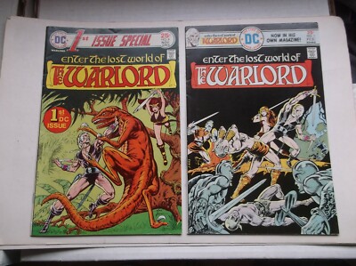 DC: 1ST ISSUE SPECIAL COMIC BOOK #8 & THE WARLORD #1, 1ST APPEARANCE ...