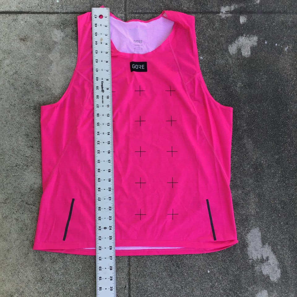 GORE WEAR Contest Daily Singlet Men Men Large Process Pink Running ...