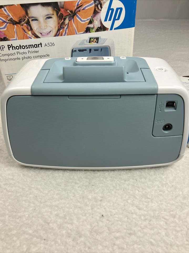 HP Photosmart A526 Photo Inkjet Printer Compact Photo Printer Used CDT ...