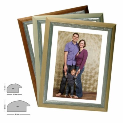 Wooden Frame GENUA Change Frame in 3 Colors | eBay