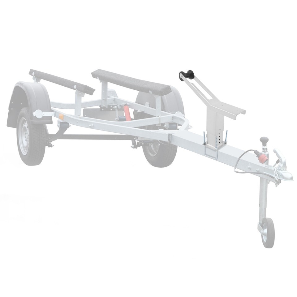 Adjustable Boat Trailer Winch Stand Trailing Tool W/ Roller for Various ...