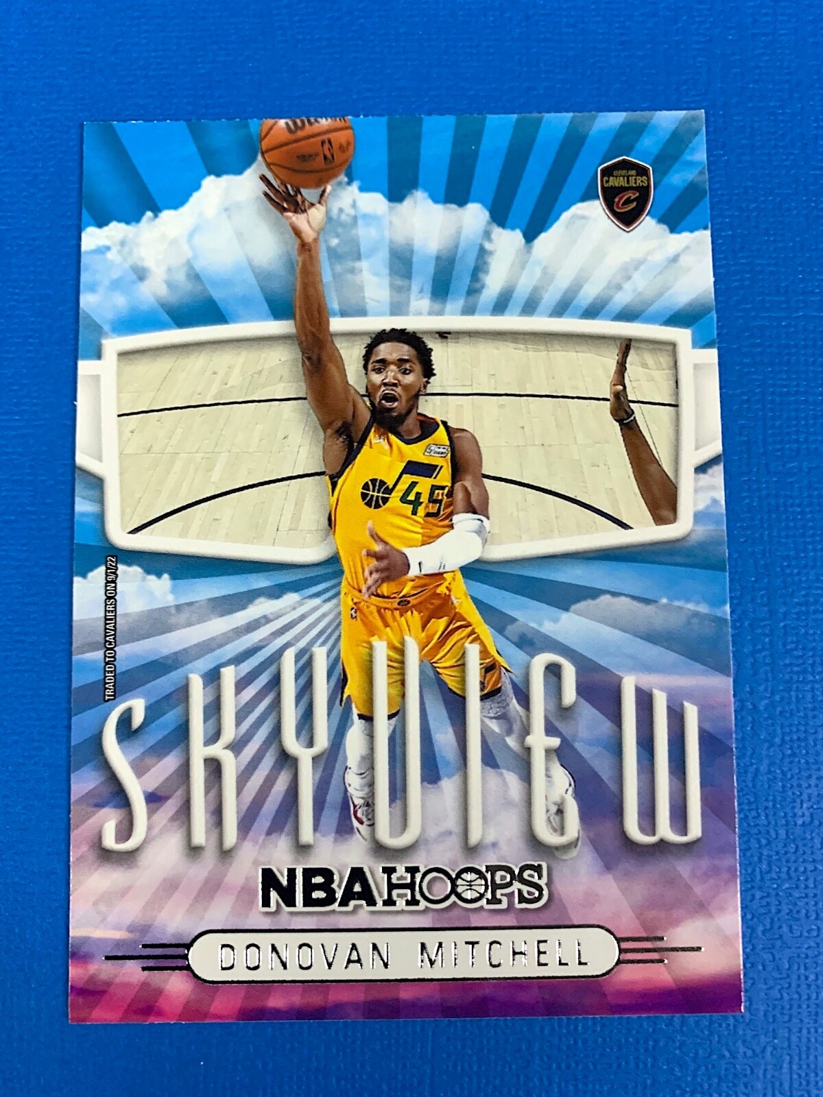 2022-23 Panini - NBA Hoops "Skyview" #12 Donovan Mitchell Basketball ...