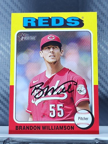 Brandon Williamson 2024 Topps Heritage #264 - Reds | eBay