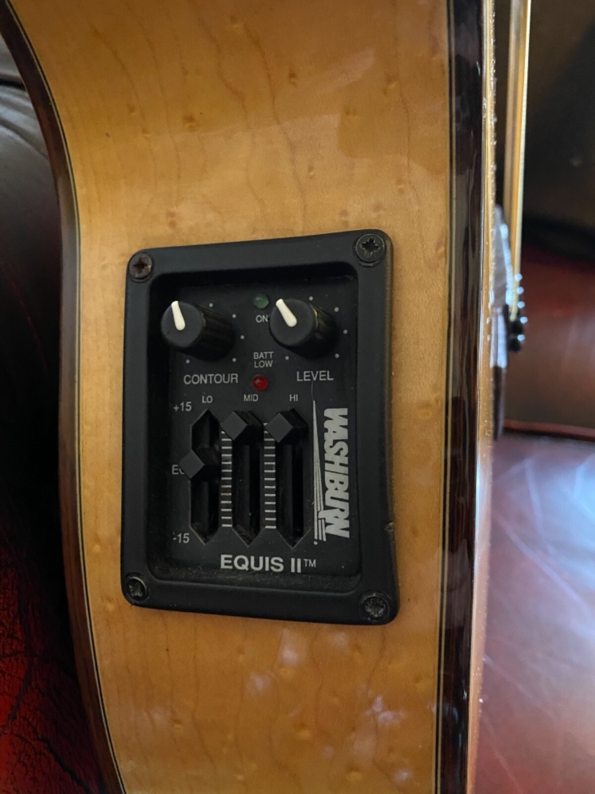 Washburn 12 String Birds Eye Maple Electro-Acoustic Very Rare EA20 40 ...