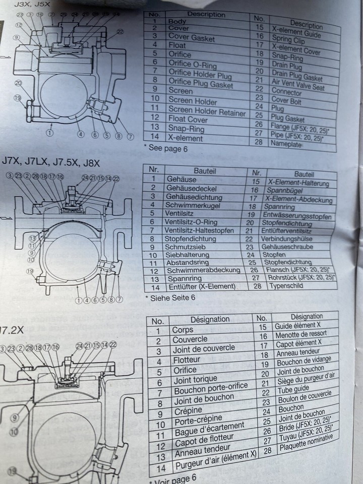 TLV J3X-10 / A Free Float Steam Trap, 1/2” Ports, 300 PSIG / 428* F ...