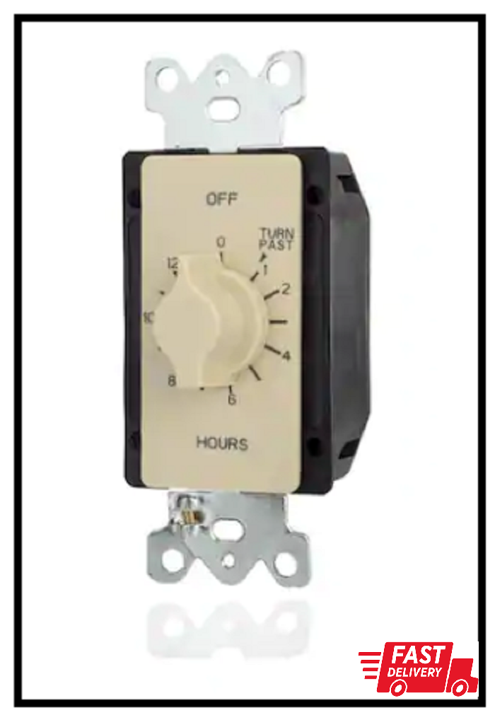 125-277-volt 12-hour Spdt Indoor Spring Wound Mechanical Twist Timer ...