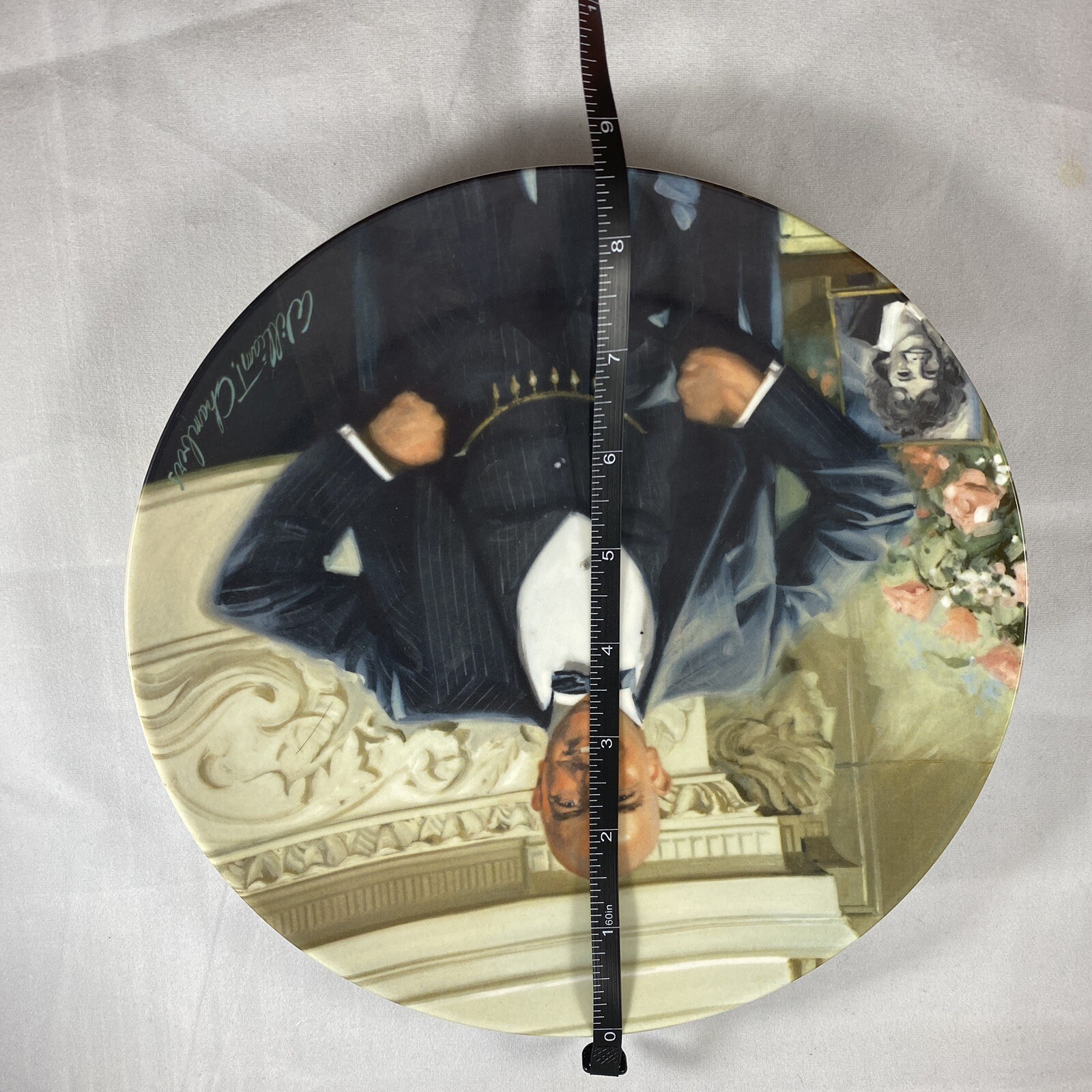 1982 Collector Plate Little Orphan Annie "Daddy Warbucks" 8.5 ...