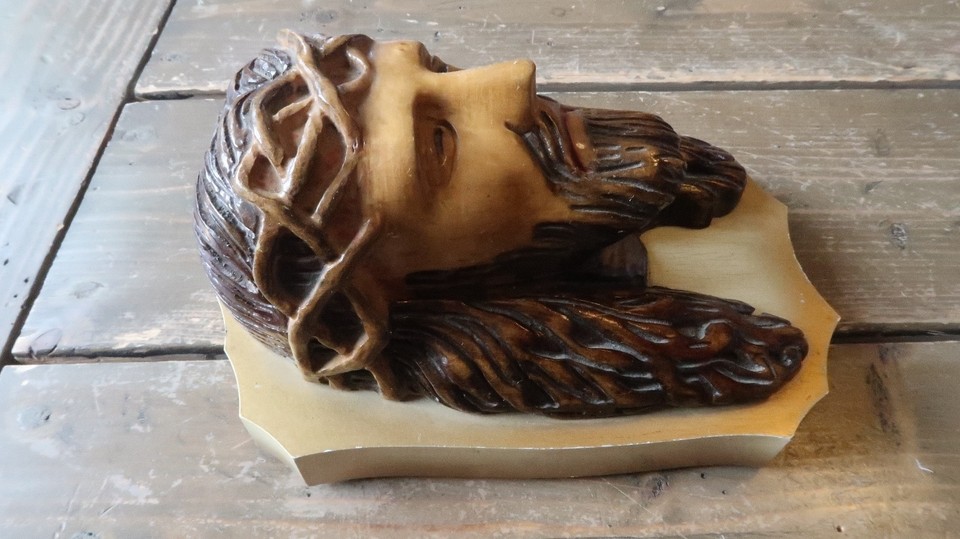 Jesus Christ Christian 3D Wall Wood Carving Mounted 7.75" x 5" | eBay