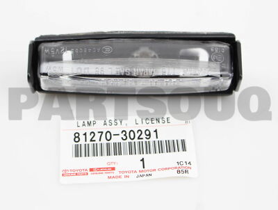 8127030291 Genuine Toyota LAMP ASSY, LICENSE PLATE 81270-30291 | eBay UK