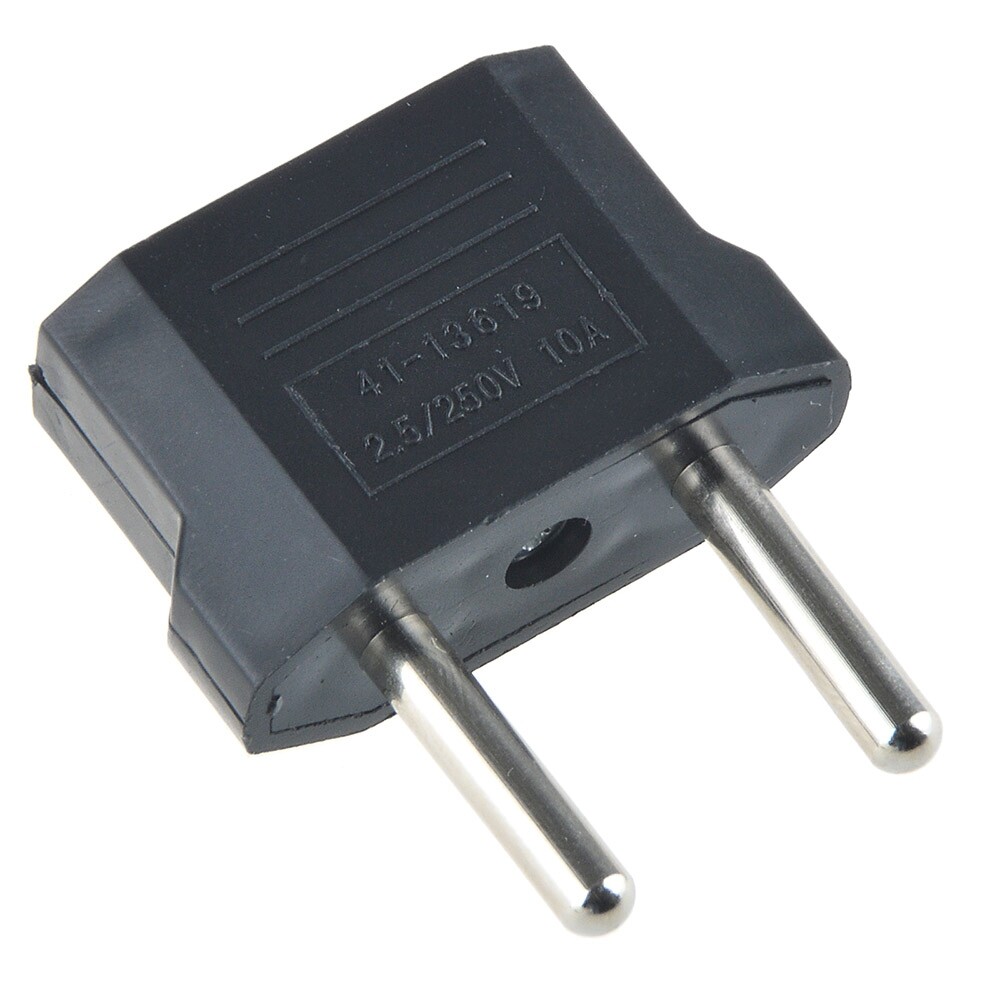 PKPOWER US USA to EU Euro Europe Power Jack Wall Plug Converter Travel ...