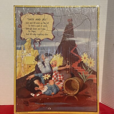 Jack And Jill WALZER FRAME TRAY PUZZLE # 400 - Estate Find | eBay