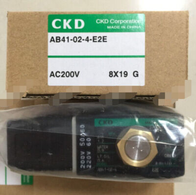 1PC New CKD AB41-02-4-E2E AC220V Solenoid Valve Free Shipping ...