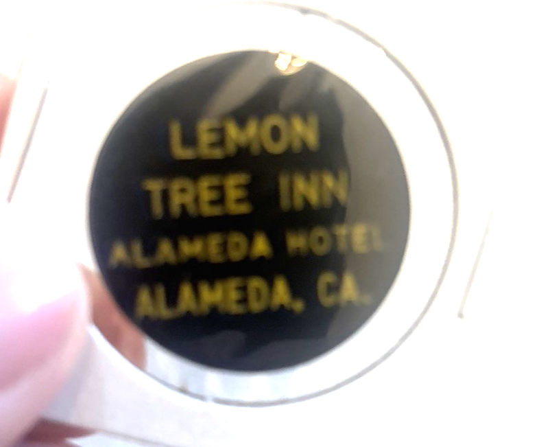 DRINK TOKEN - LEMON TREE INN. ALAMEDA , CA. - COCKTAIL | eBay