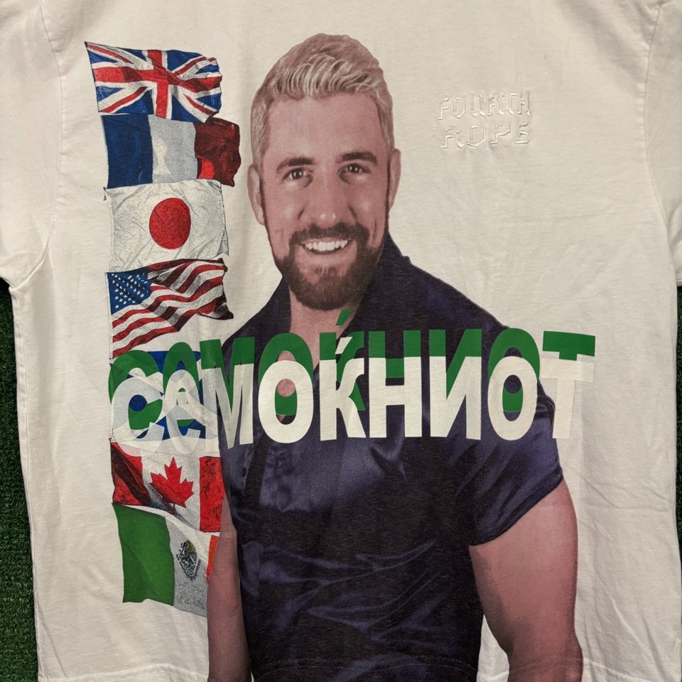 Joe Hendry x Fourth Rope Westside Gunn CeMoKHNoT Rap Oversized T-Shirt ...