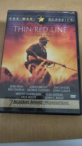 NEW The Thin Red Line DVD MOVIE Jim Caviezel, Sean Penn, Nick Nolte ...