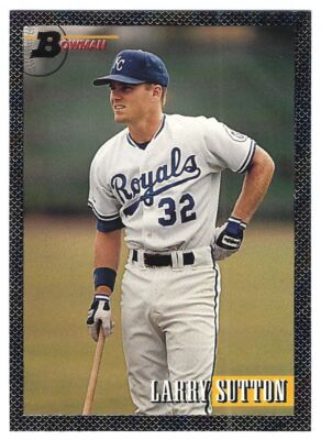 1993 Bowman #697 Larry Sutton Rookie Kansas City Royals | eBay