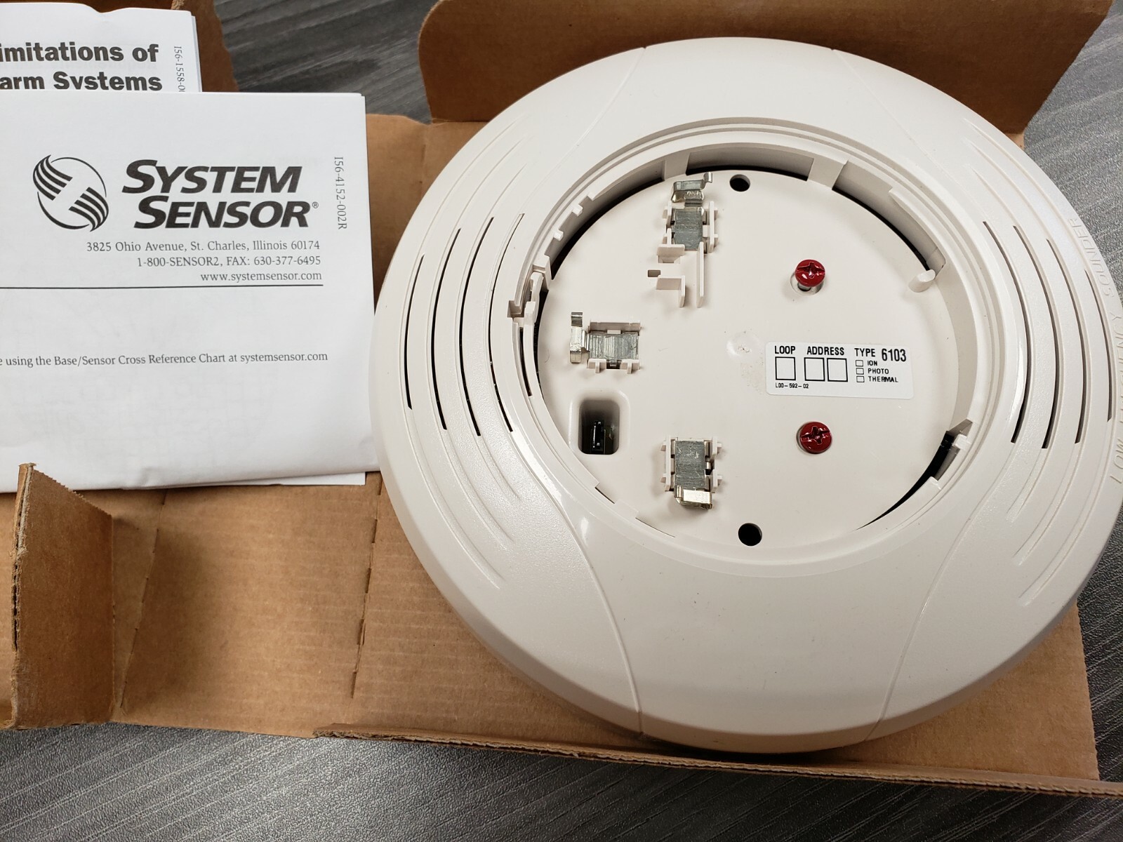 System Sensor B200SR-LF Low Freq. Intelligent sounder base (Ivory) | eBay