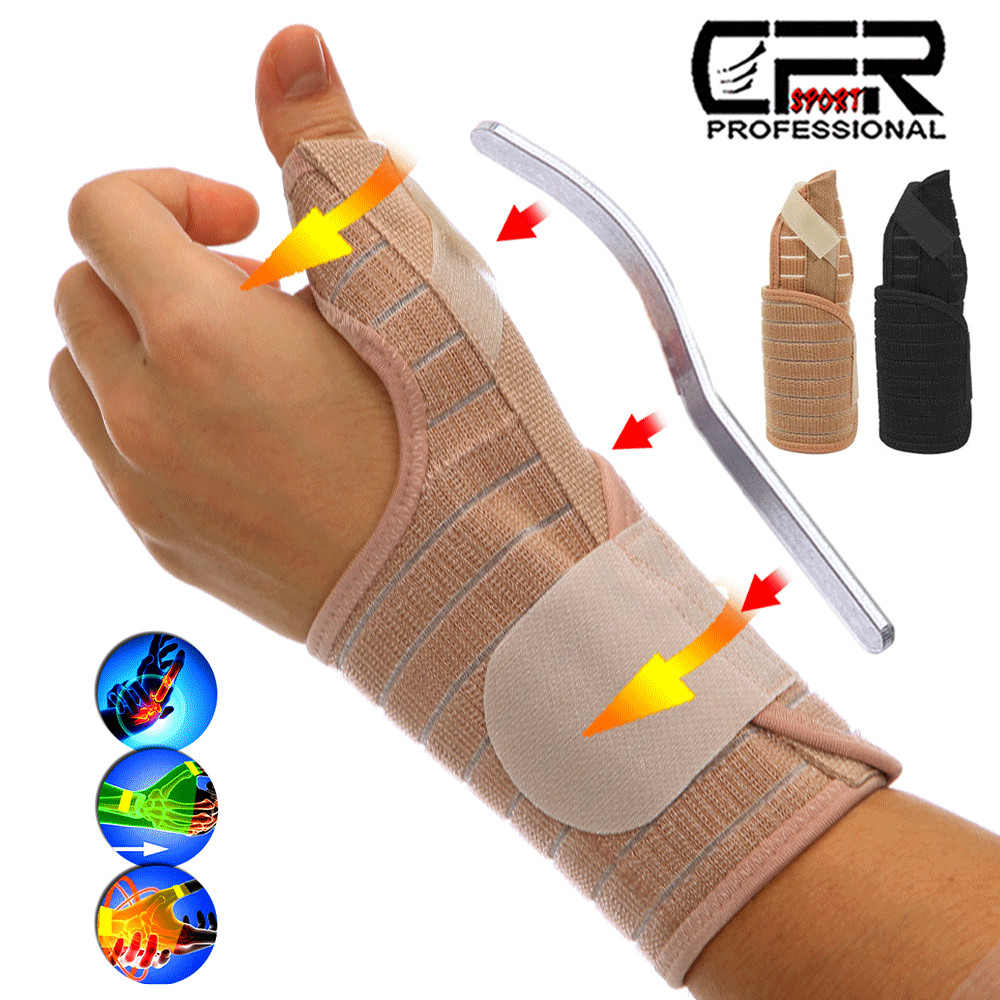 Left Right Wrist Thumb Support Brace Splint Carpal Tunnel Sprain ...