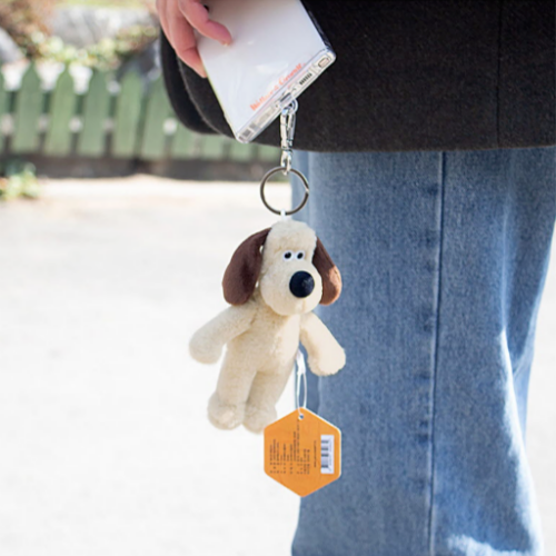 Official Gromit & Shaun the Sheep Plush Keychain 4.72'' in (12cm) + 🧡 ...