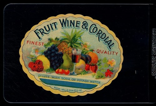 Fruit Wine & Cordial Label | eBay