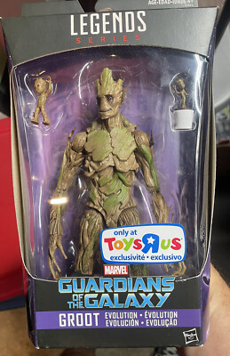 MARVEL LEGENDS GROOT FIGURE THE EVOLUTION OF GROOT FIGURES TRUS ...