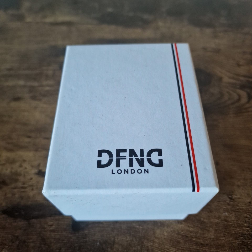 DFNG Gunmetal & Brown Chronograph Watch | eBay UK