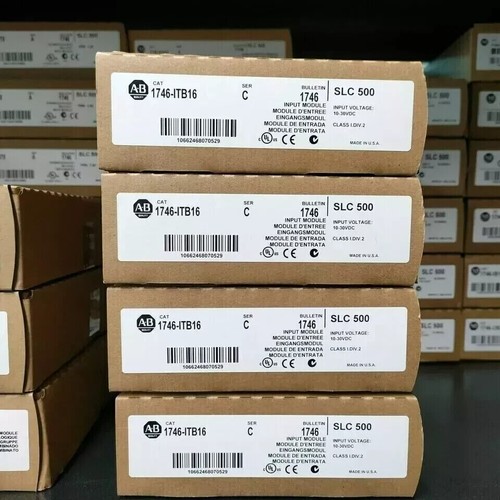 New Factory Sealed AB 1746-ITB16 SER C SLC 500 16 Point Digital Input ...