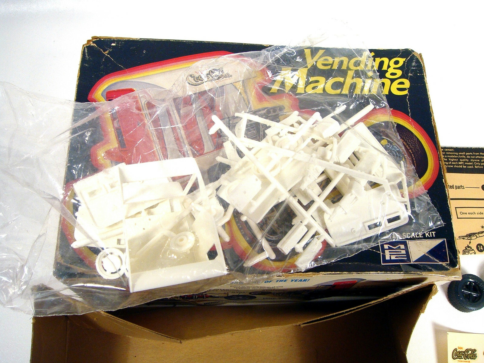 VTG MPC Vending Machine Model Kit Coca Cola Steve Tansy Original Kit 1 ...