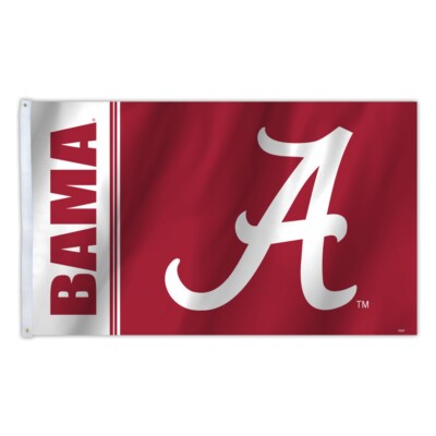 Alabama Crimson Tide "BAMA" Flag 3' x 5' Banner Flag | eBay