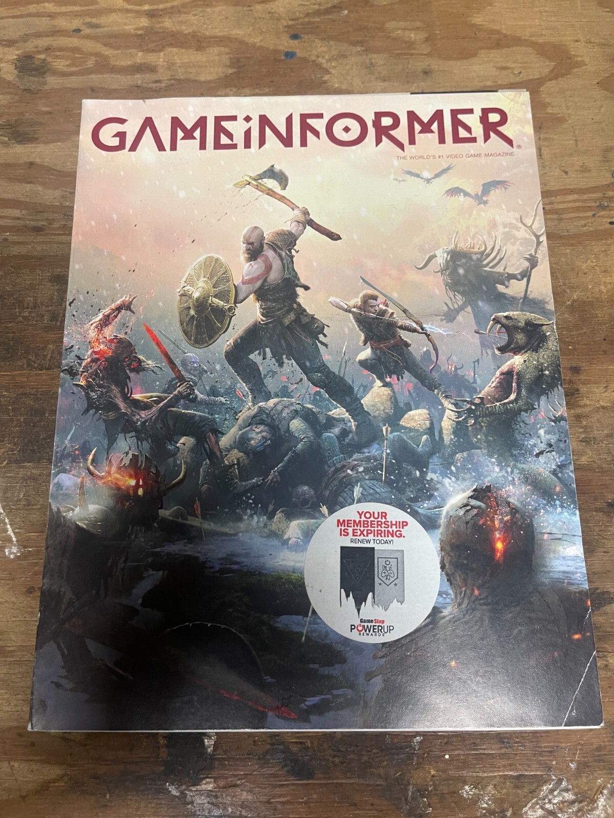 Game Informer 298 February 2018 Magazine God of War Video Games Gamer ...