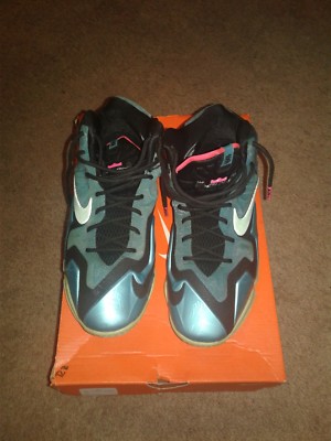LeBron xl gs kids size 5.5y sport turq, medium mint, black | eBay