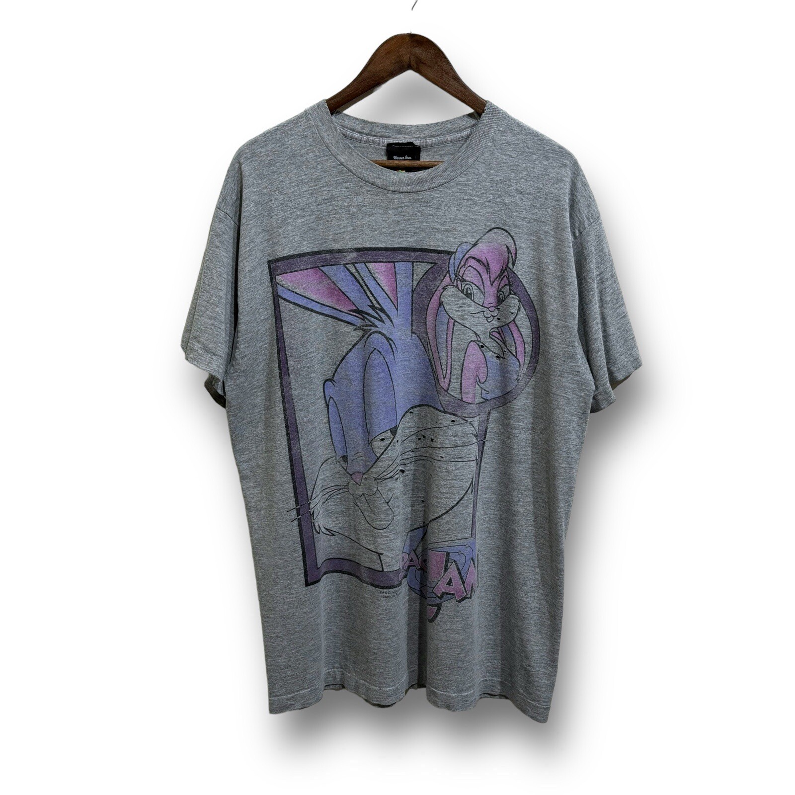 Vintage 96' Warner Bros Space Jam Men's Bugs Lola Gra… - Gem