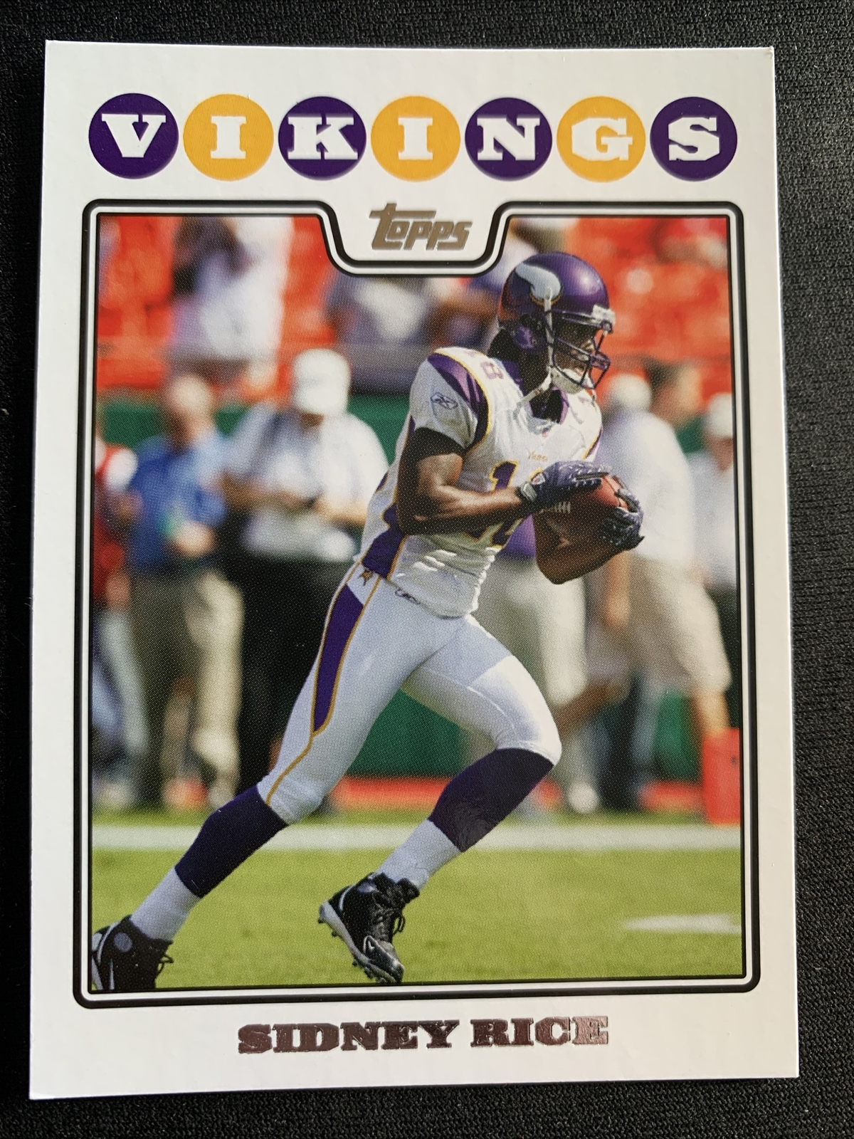 2008 Topps Football Card #150 Sidney Rice Minnesota Vikings NMMt Free ...