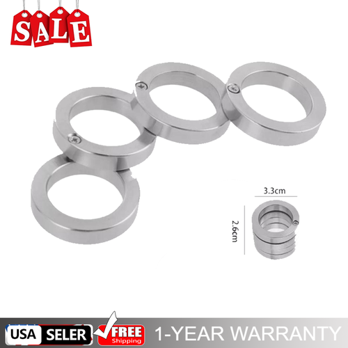 1 Set Stainless Steel Outdoor Rotatable Folding Ring Clasp Ring Fit ...