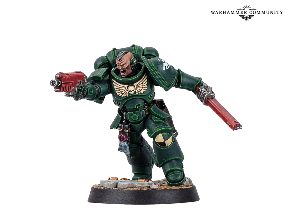 Warhammer Heroes Series 6 WH40K Strike Force Variel Space Marines ...