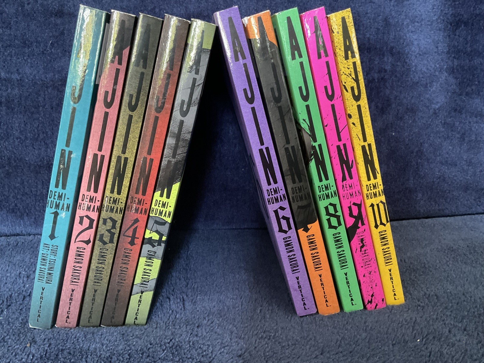 Ajin Vol.1-10 Set Manga Comics Demi-Human English version | eBay