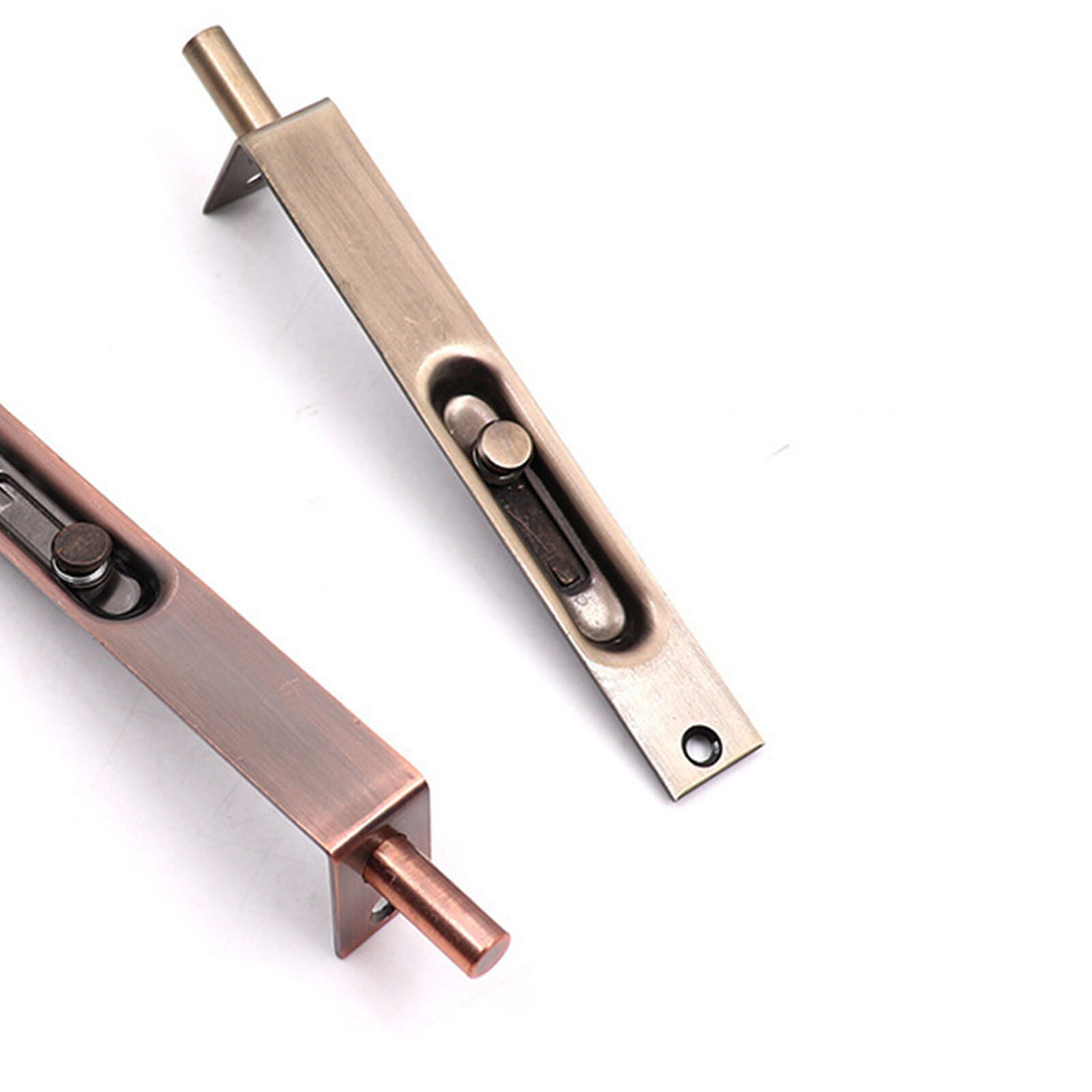 Stainless Steel Hidden Door Bolt Security Guard Lever Latches Sliding ...