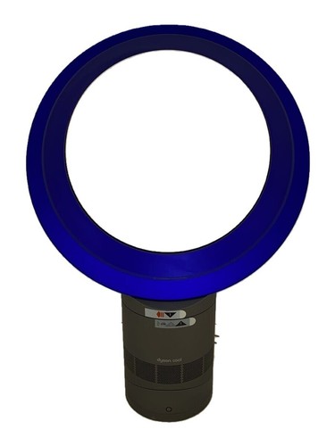 Dyson Air Multiplier AM06 Table Fan 30cm Iron/Satin Blue used from ...