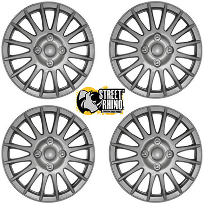 Mitsubishi Lancer 16" Lightning Silver Universal Car Wheel Trim Covers ...