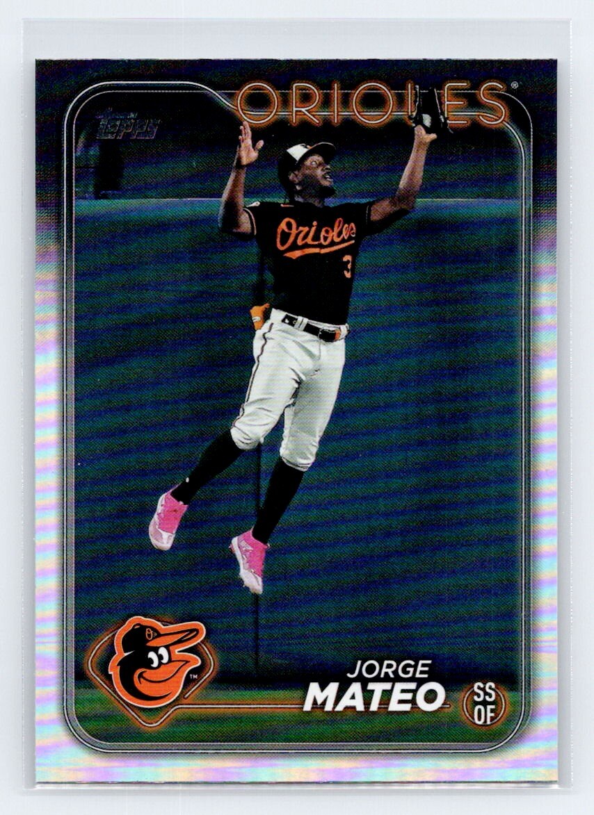 Jorge Mateo 2024 Topps Series 1 #42 Rainbow Foil | eBay
