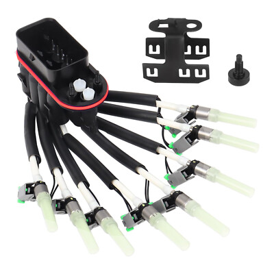 For GMC Chevy Pickup Truck FJ504 Fuel Injector 8 Cylinder Spider With ...