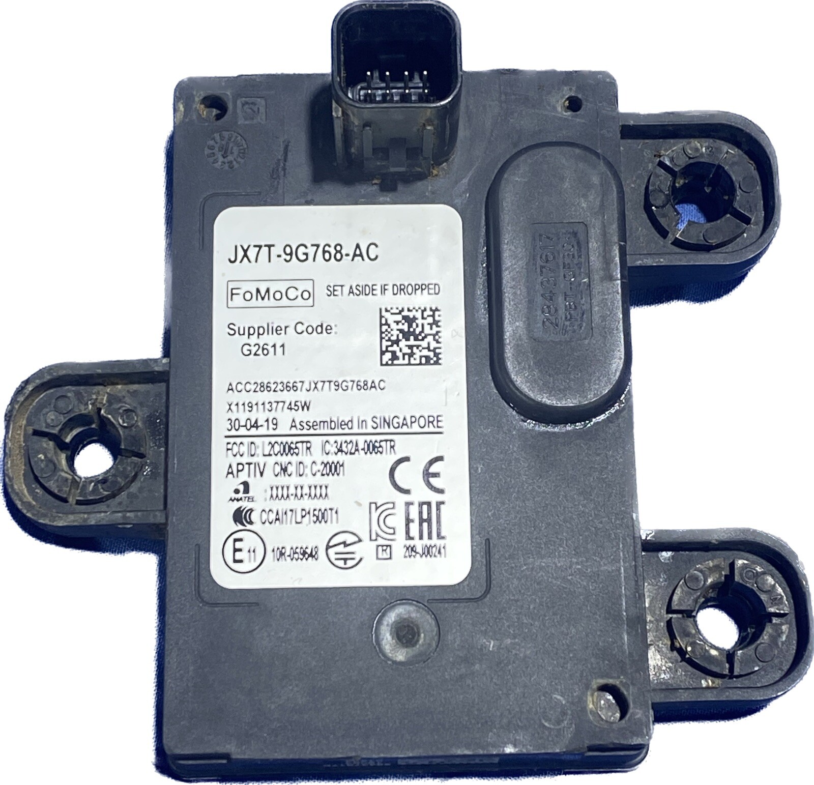 Ford Ranger Radar Cruise Control Module CCM JX7T-9G768-AC | eBay