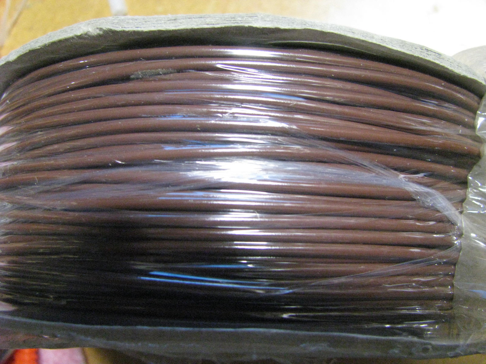ALLIED WIRE & CABLE BROWN WIRE 500FT REEL # MWP-C16(19)A1 NSN: 6145-00 ...