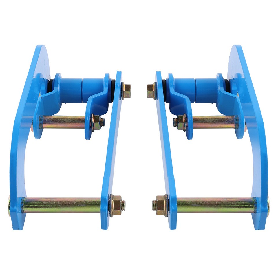 2pcs Rear Comfort Leaf Spring Shackles 2" Lift for 2016+ Toyota Hilux ...
