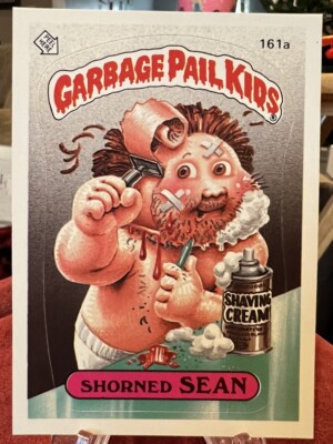 GARBAGE PAIL KIDS # 161a SHORNED SEAN CARD STICKER 1986 | eBay
