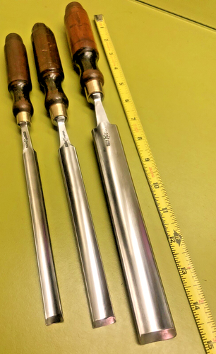 Awesome ATQ VTG (LOT of 3) Buck Bros Patternmaker’s Gouges: 1/2”, 5/8 ...