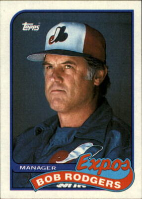 1989 Topps #474 Bob Rodgers MG - NM | eBay