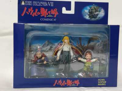 Studio Ghibli Howls Moving Castle Figures Cominica Howl Sophie Markl H ...